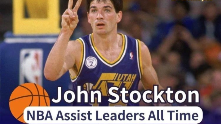 NBA Assist Leaders All Time: John Stockton - Hawkplay